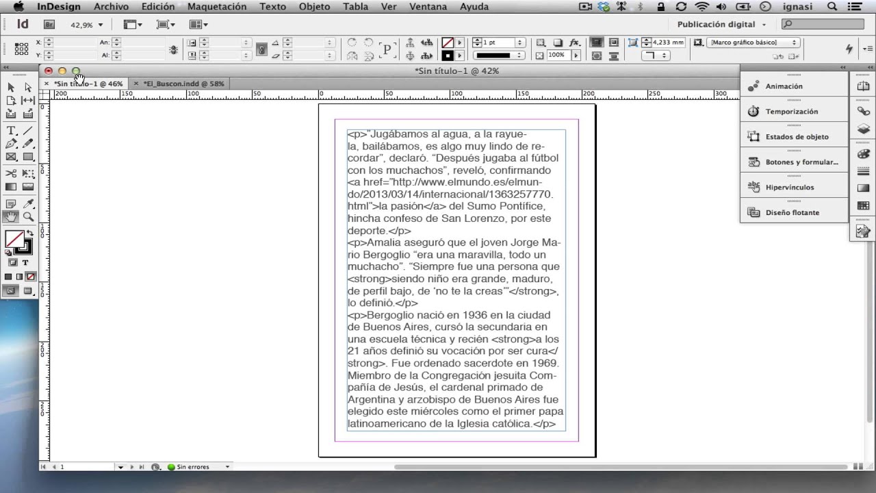 Curso online Estilos GREP con InDesign - YouTube