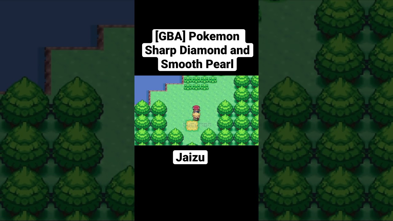 GBA ROM Pokemon Sharp Diamond and Smooth Pearl Gameplay #Shorts ...