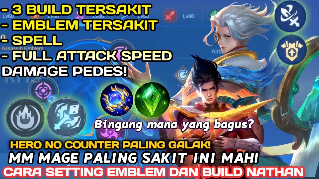 MM LATE GAME NO COUNTER! - SET BUILD NATHAN TERSAKIT 2024 | EMBLEM DAN ...