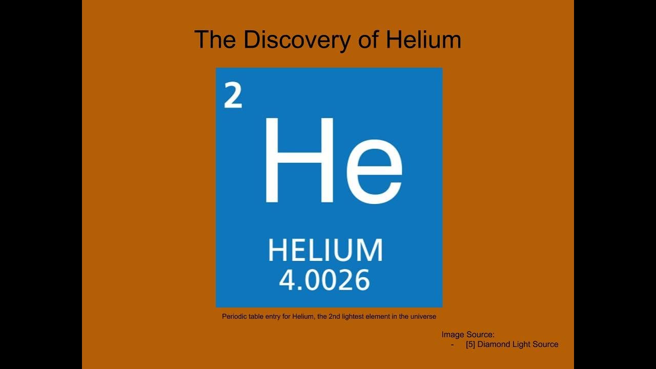 The Discovery of Helium - YouTube