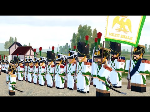 Guardia Reale D'Italia, GV, GM, 5o Vs Erste Korps & Bavarian Grens ...