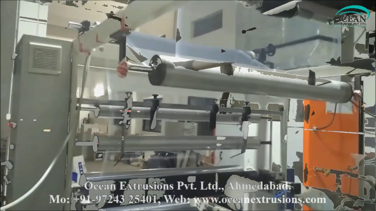 Cast Film Making Machine - YouTube