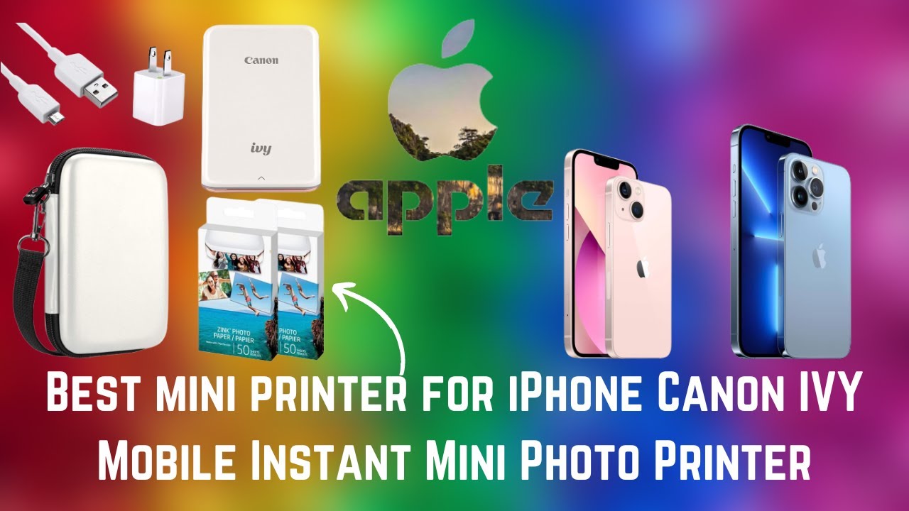Canon IVY Mobile Instant Mini Photo Printer | 2023 Review - YouTube