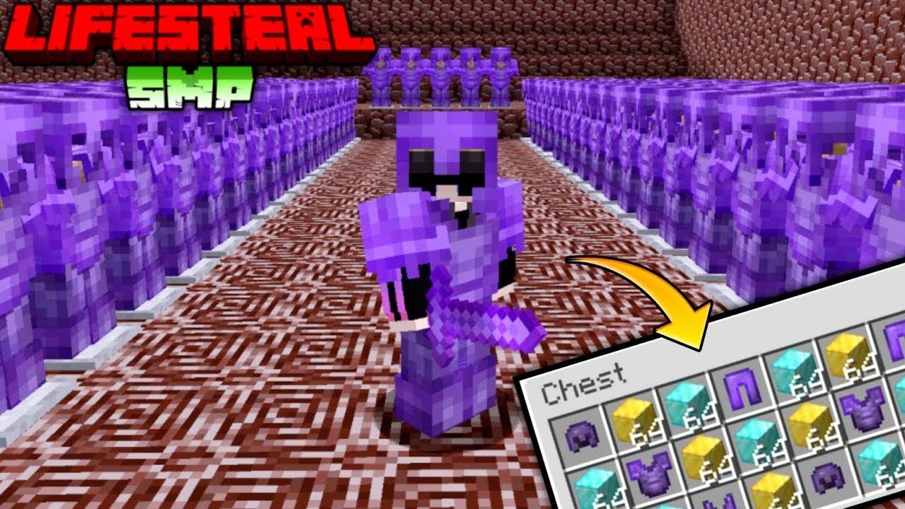 I Became Strongest Player on this Deadliest LIFESTEAL SMP in 12 Hours ...