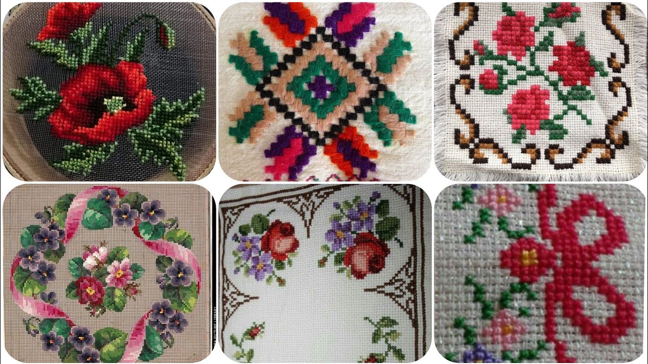 The most creative cross stitch pattern Designe - YouTube