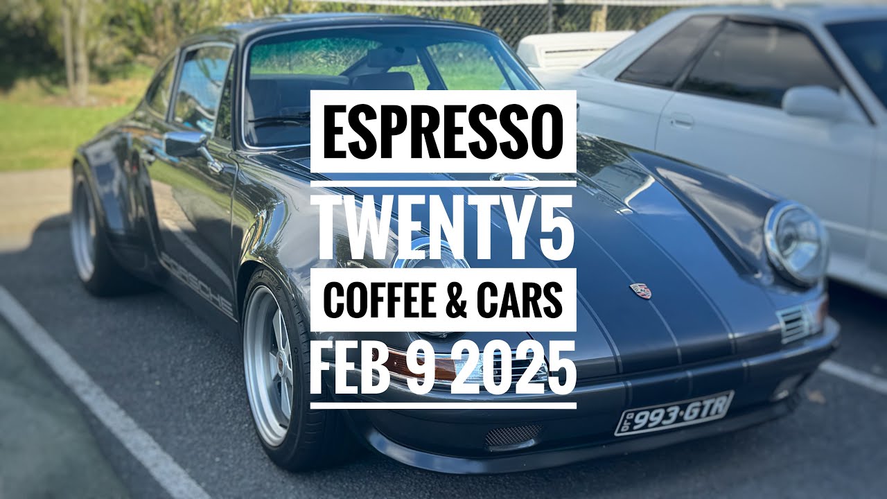 Coffee and Cars At Espresso Twenty5 - YouTube