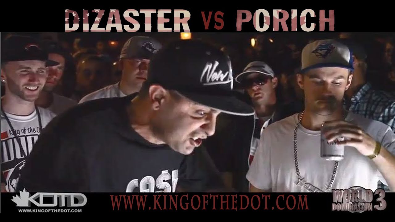 KOTD - Rap Battle - poRICH vs Dizaster (Title Match) | #WD3 - YouTube