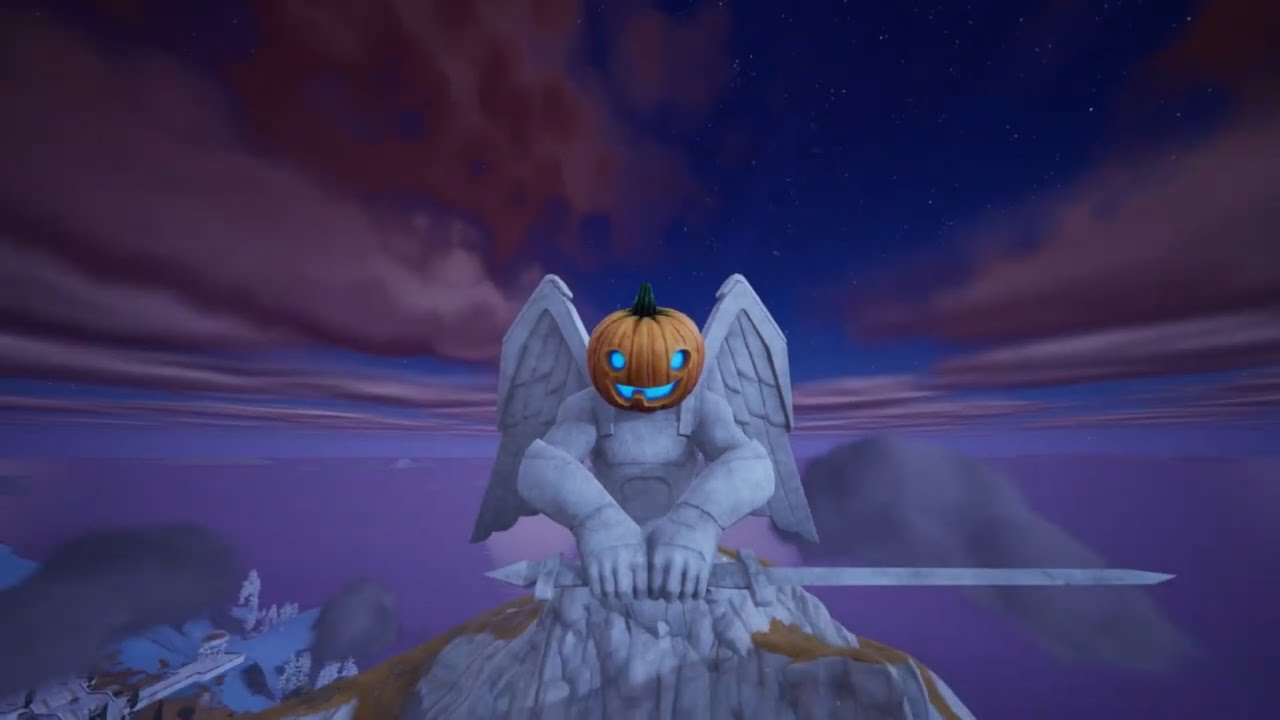 *NEW* Pumpkin-Head Statue Mount Olympus (Funny) - YouTube