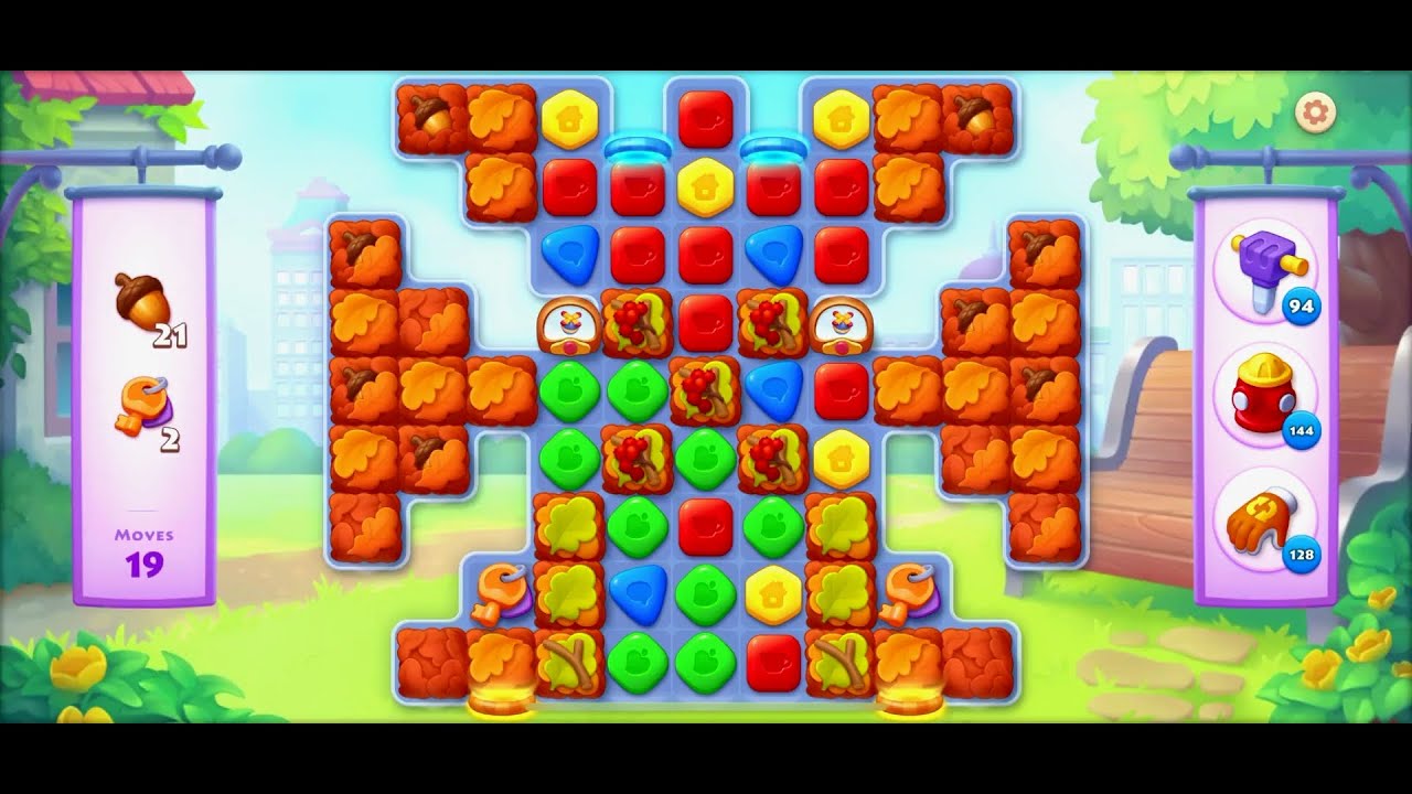 TOWNSHIP Colorful Puzzle Match -3 game level # 1648 - YouTube