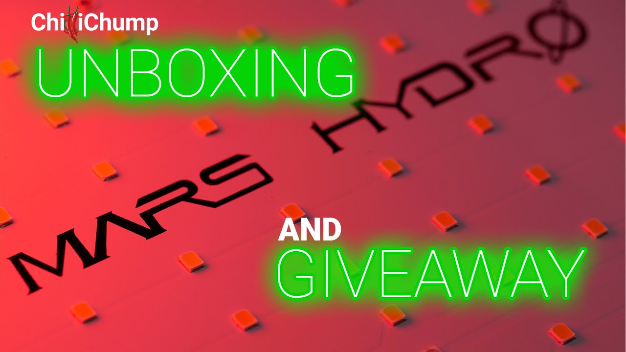 Mars Hydro TS3000 Grow light unboxing...and giveaway! - YouTube