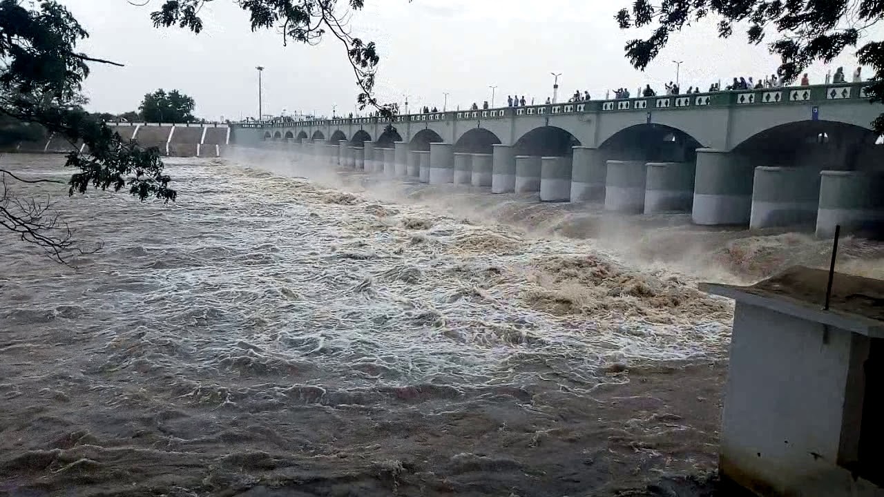 Kallanai Dam View 2 Grand Anaicut View 2 - YouTube