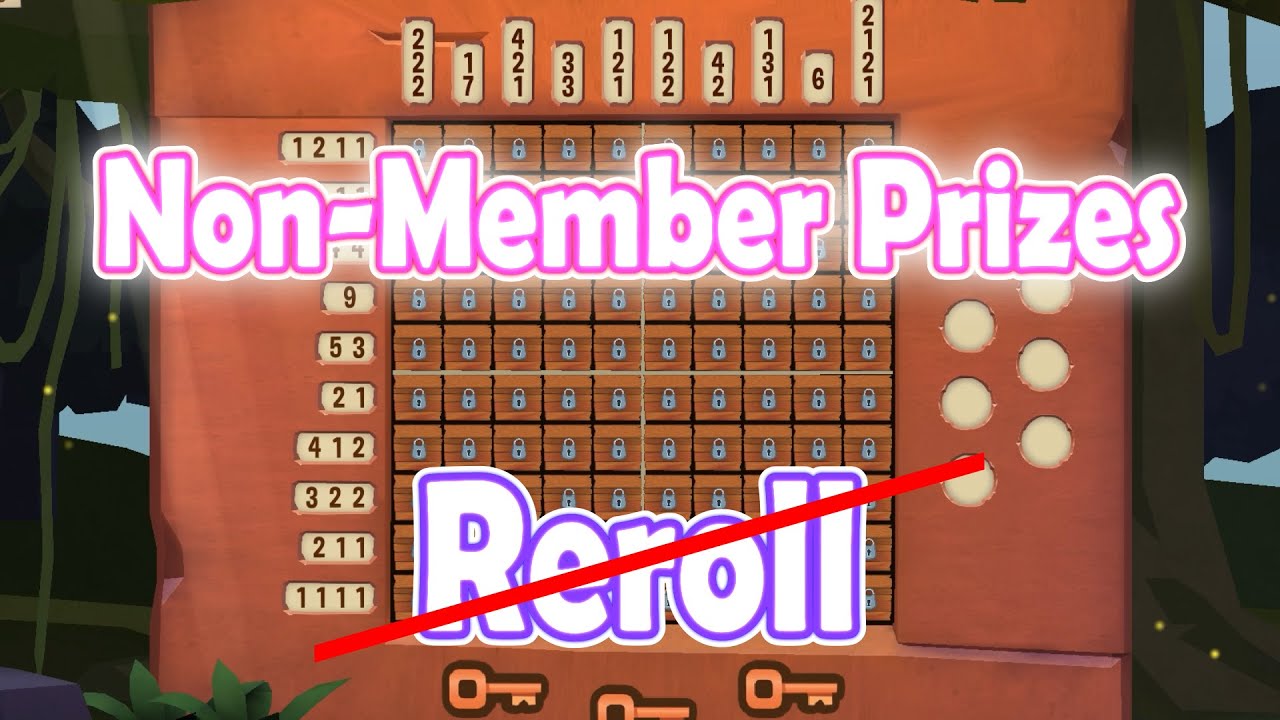 Non-Member Prizes for Nonogram Hard Mode | Treasure Hunter | July ...