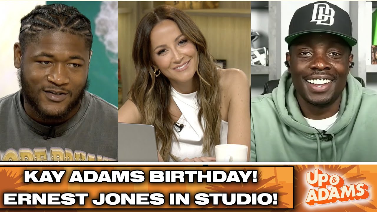 Kay Adams Birthday Celebration! PLUS Ernest Jones Joins In Studio! | Up ...