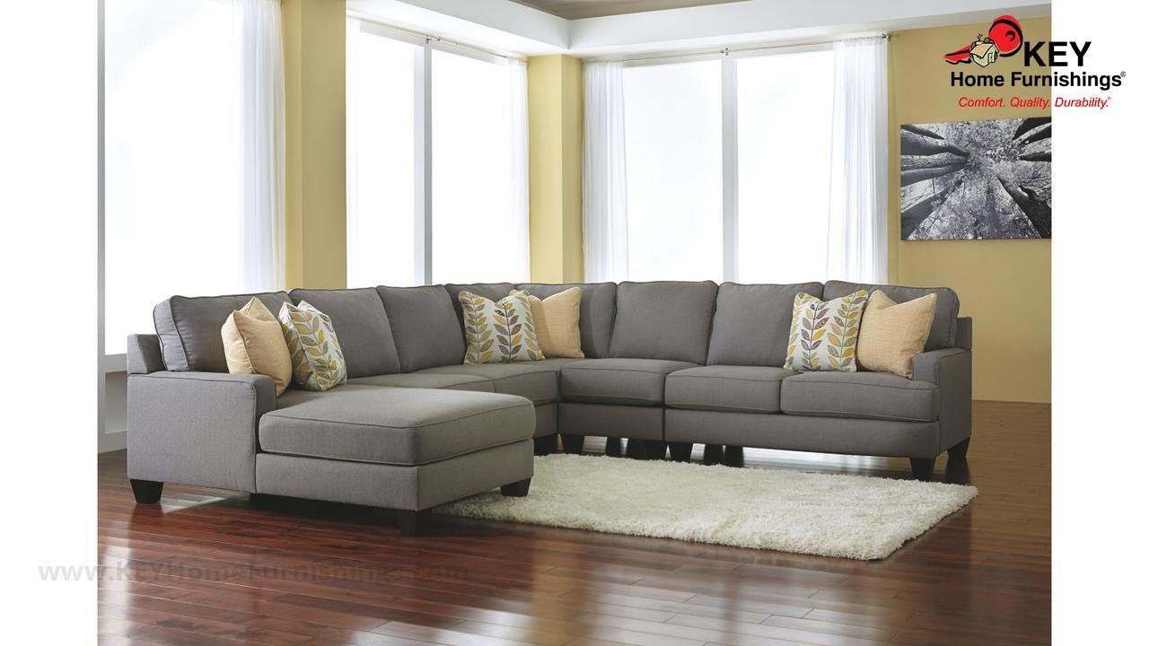 Ashley Chamberly 5 Piece Sectional With Chaise (APK-24302-L5) | KEY ...