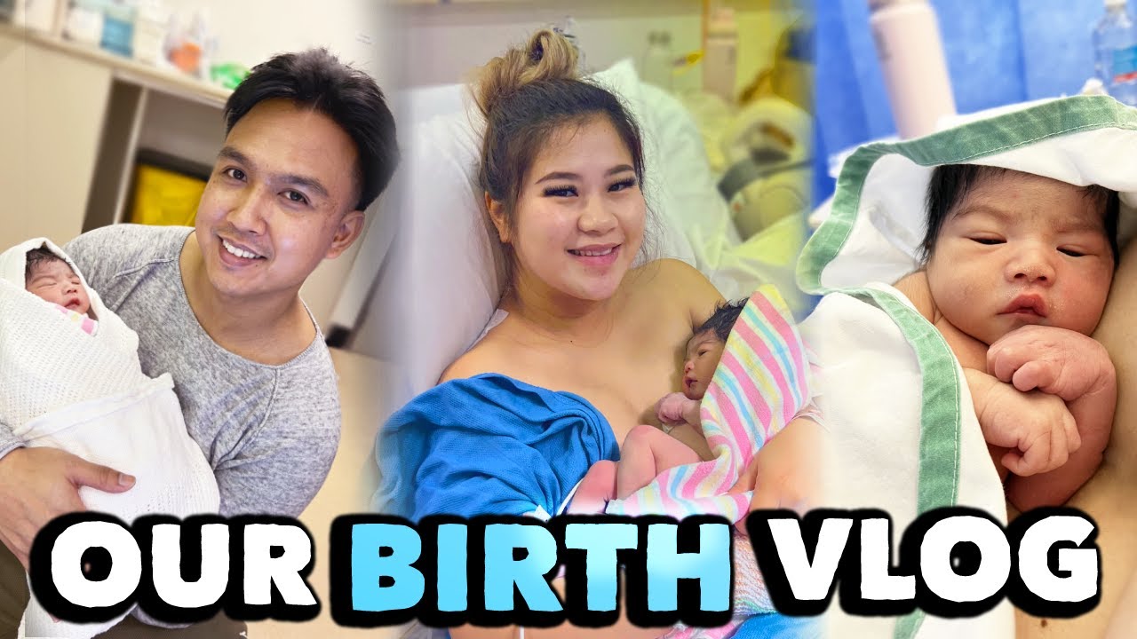 OUR BIRTH VLOG | POSITIVE BIRTH EXPERIENCE | Cristina & Daniel VLOGS ...