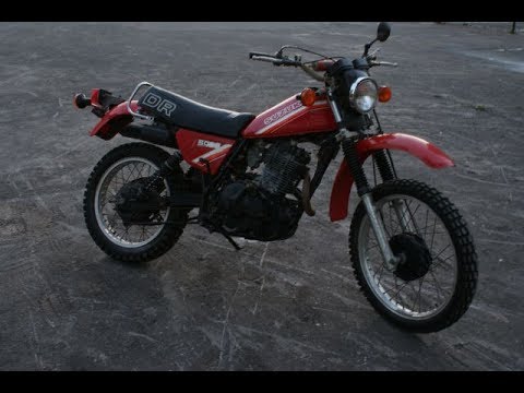 1981 Suzuki DR 500s ONESTO motocykle Warszawa - YouTube
