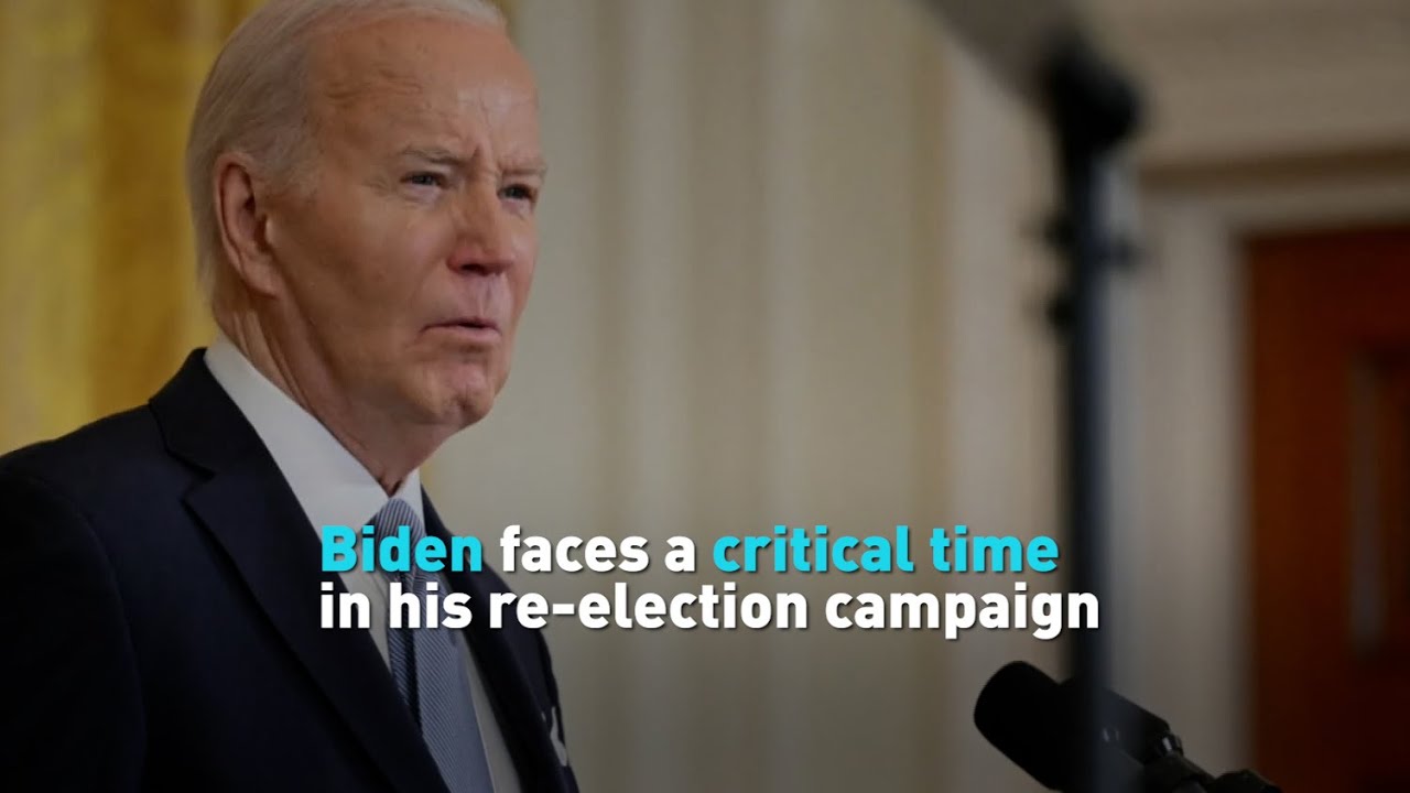 Biden faces a critical time in his re-election campaign - YouTube