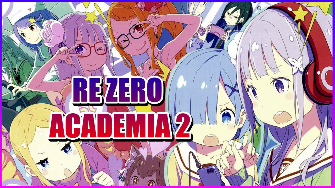 RE ZERO ENVIVO || RE ZERO ACADEMIA 2 || QUE HUBIERA PASADO SI RE ZERO ...