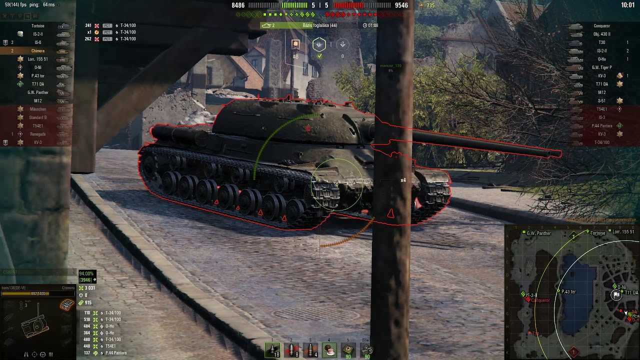 World of Tanks | Chimera 8.6k Dmg, 9 Kill , 3 Marks Of Excellence - YouTube