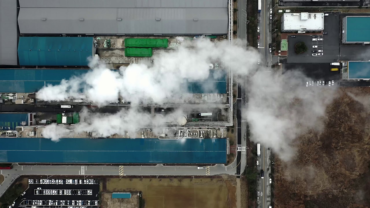 [Free 4K Video] factory smoke 04 - YouTube