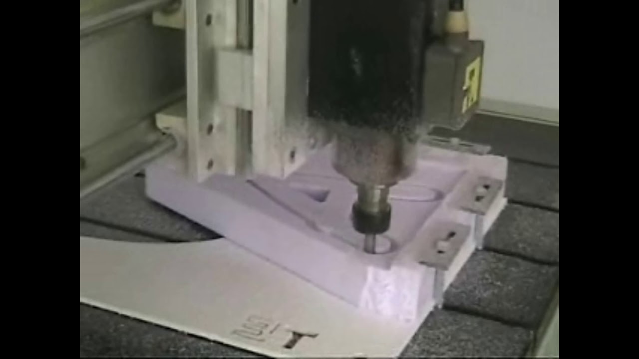 Styrofoam machining special tool - YouTube
