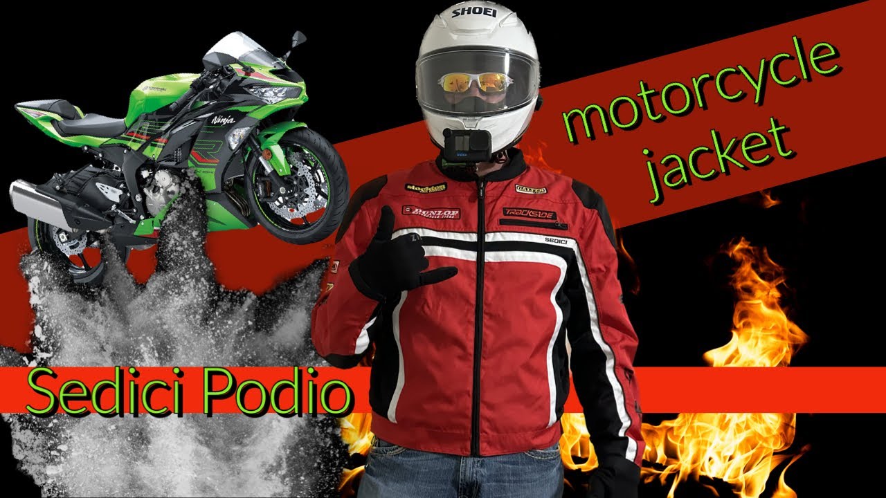 Sedici Podio motorcycle jacket - YouTube