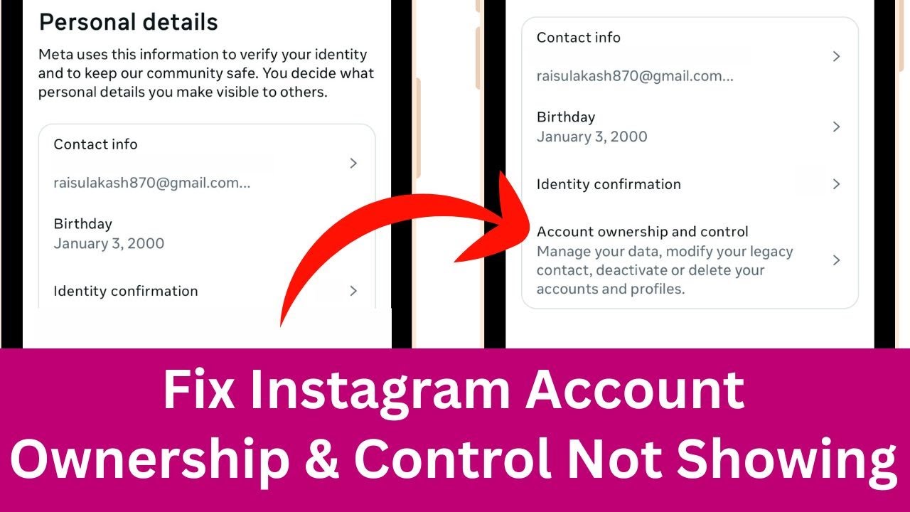Instagram Account Ownership and Control | Account Ownership and Control ...
