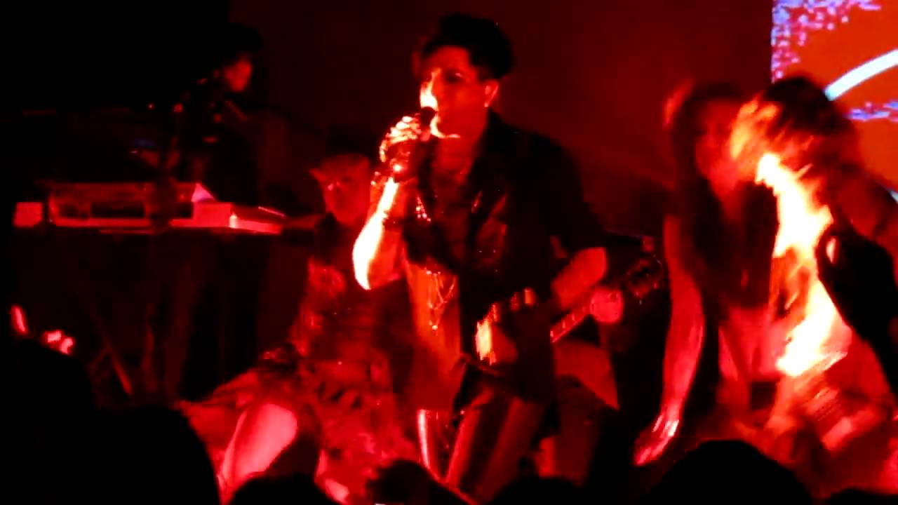 Adam Lambert - Fever 6/5/10 Sayreville Glam Nation Tour - YouTube