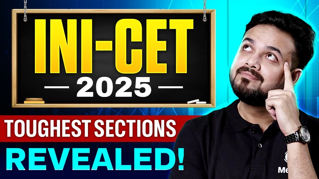 How Was INI-CET 2025? Complete Paper Analysis | Dr. Sanchit - YouTube