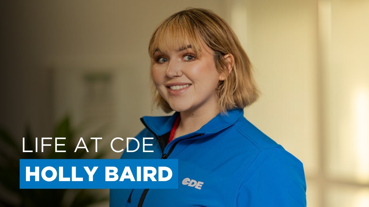 Life at CDE - Holly Baird - Flex Engineer Apprentice - YouTube