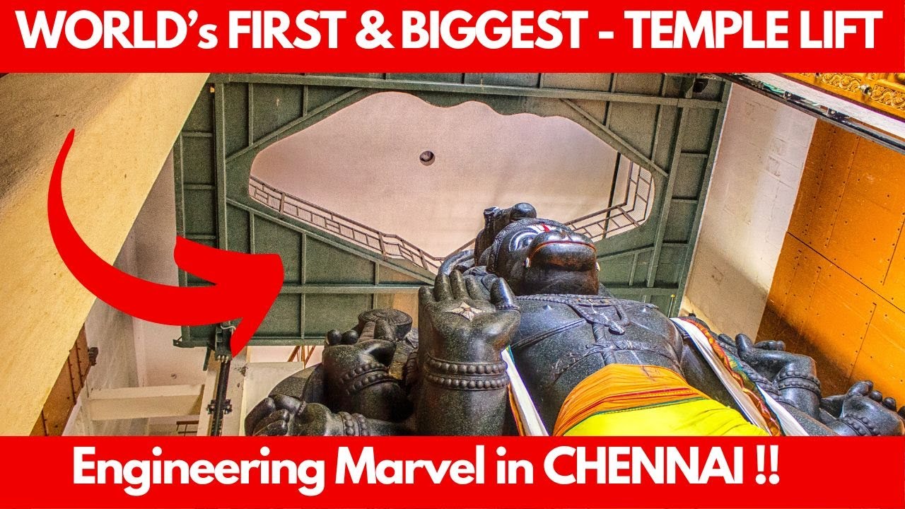 WORLD'S FIRST & BIGGEST !! Temple Lift / Statue Lift / Annular Lift ...