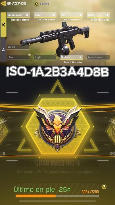 Mejor clase de la ISO #codmclips #callofduty #codmobile #codmobileclips #codm #callofdutymobile ...