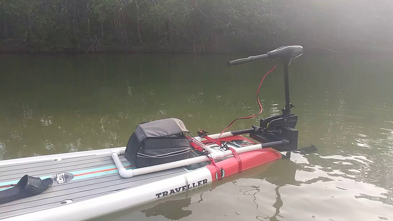 Bote traveller 12 6 with trolling motor - YouTube