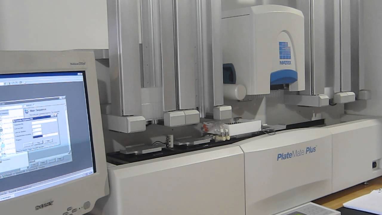 Matrix PlateMate Plus tip wash cycle. - YouTube