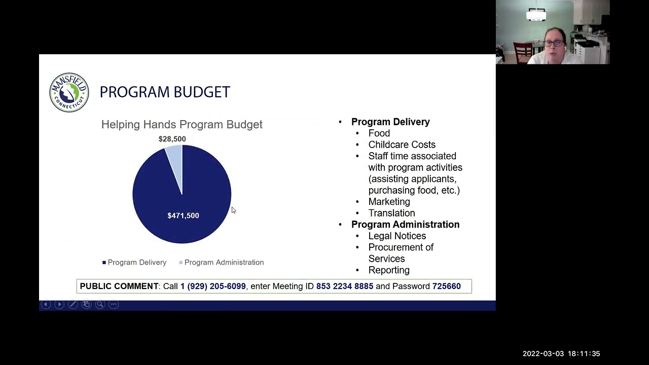Small Cities CDBG Helping Hands Program Public Hearing 03/03/2022 - YouTube