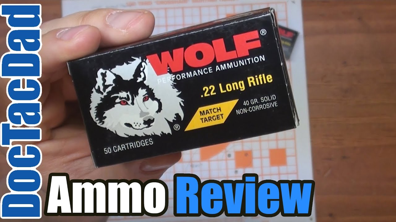 (Epic Fail?) Wolf Match Target .22LR - 100 Yard - Ammo Review - YouTube