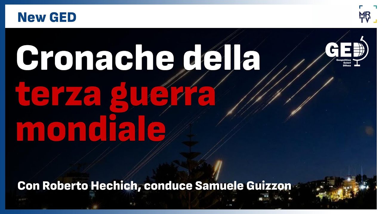 New GED N°1 03-12-25 Cronache della Terza Guerra Mondiale. - YouTube