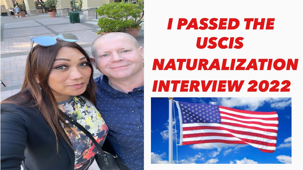 I Passed The USCIS Citizenship Mock Interview ( Civic Test, Reading ...