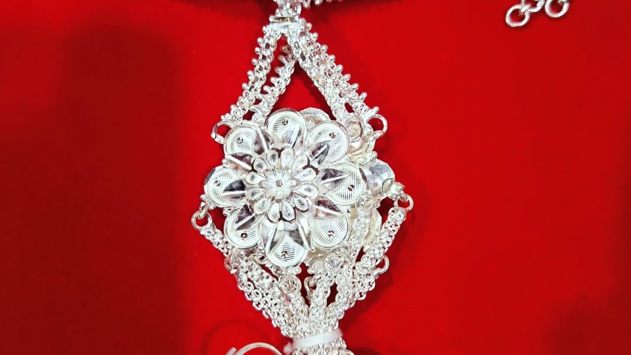 silver||letest hathsankar ll mehndi chhalla ll hathphool new designs ...