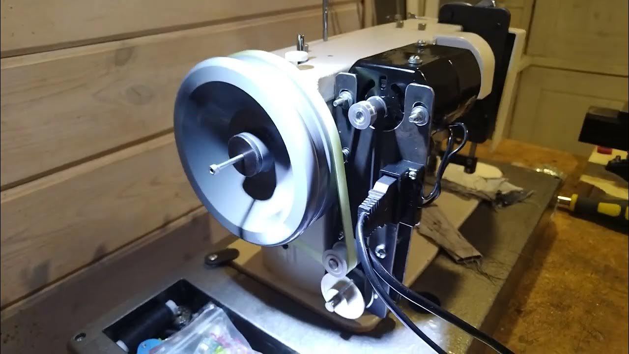 Редуктор 9:1 для швейной машинки Aurora A-2153-HM. Пробная сборка ...