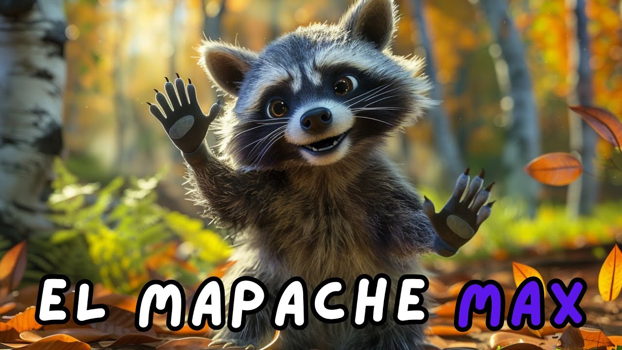 EL MAPACHE MAX | Cuento Infantil - YouTube
