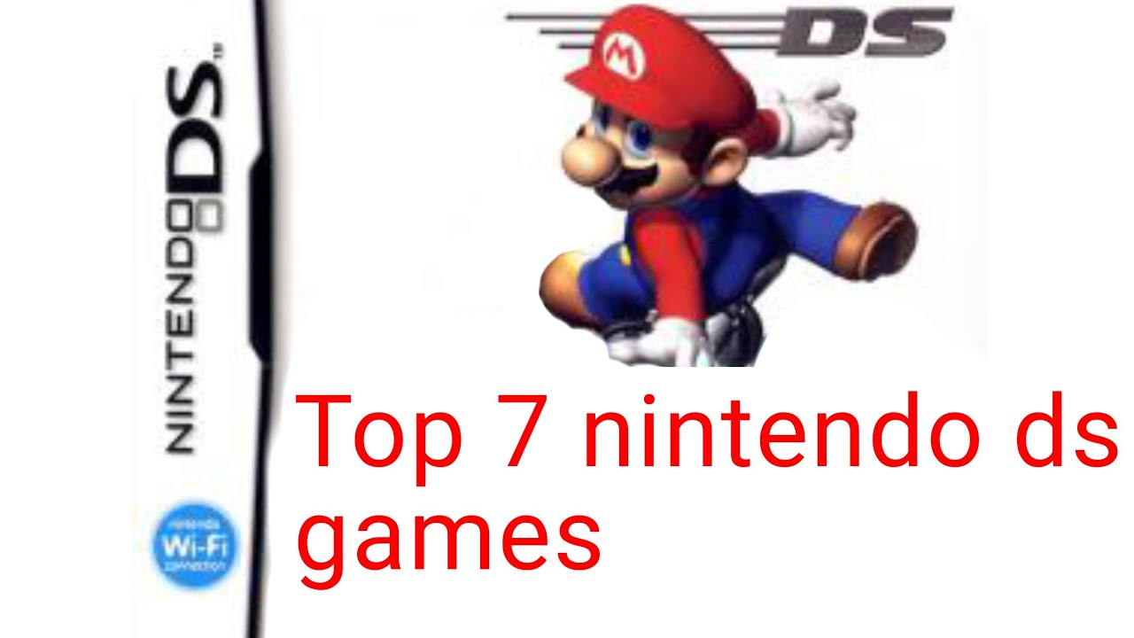 Seven nintendo ds (nds) games in nine minutes - YouTube