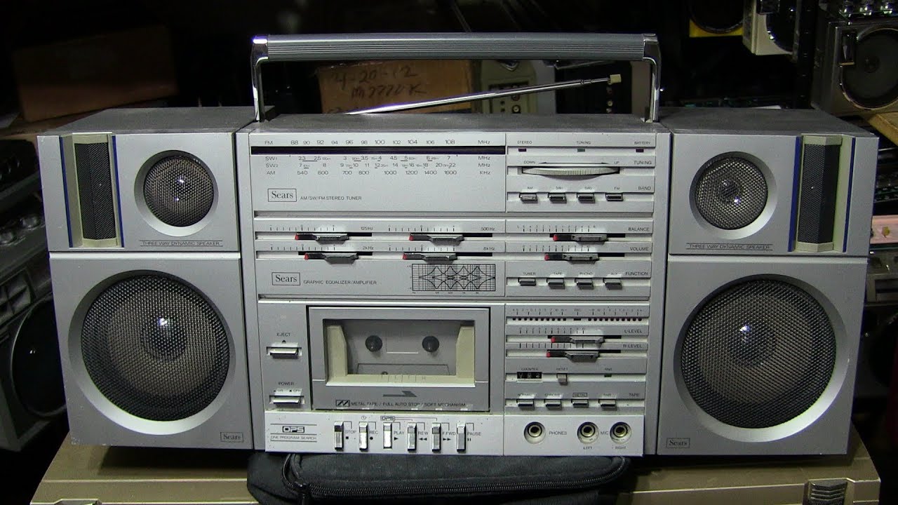 Sears Model 20641 aka Tisonic PR-7000 Trident CX-473F FX-300R RX-F5 RX ...