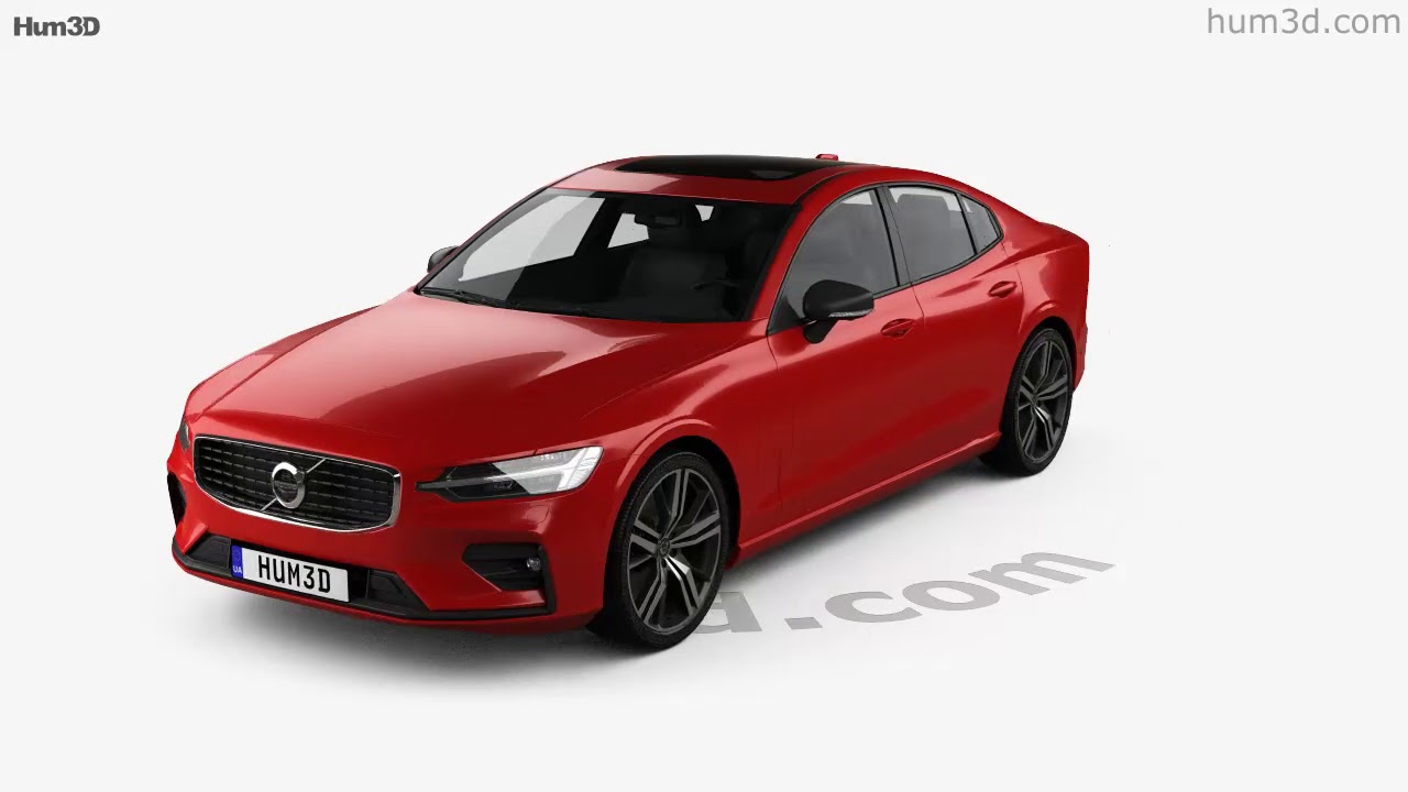 Volvo S60 T6 R-Design 2019 3D model by Hum3D.com - YouTube