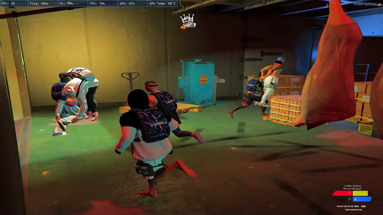 FiveM 9 BRASIL CIDADE NOBRE RP nobre santagroup gg SANTAGROUP SANTA ...