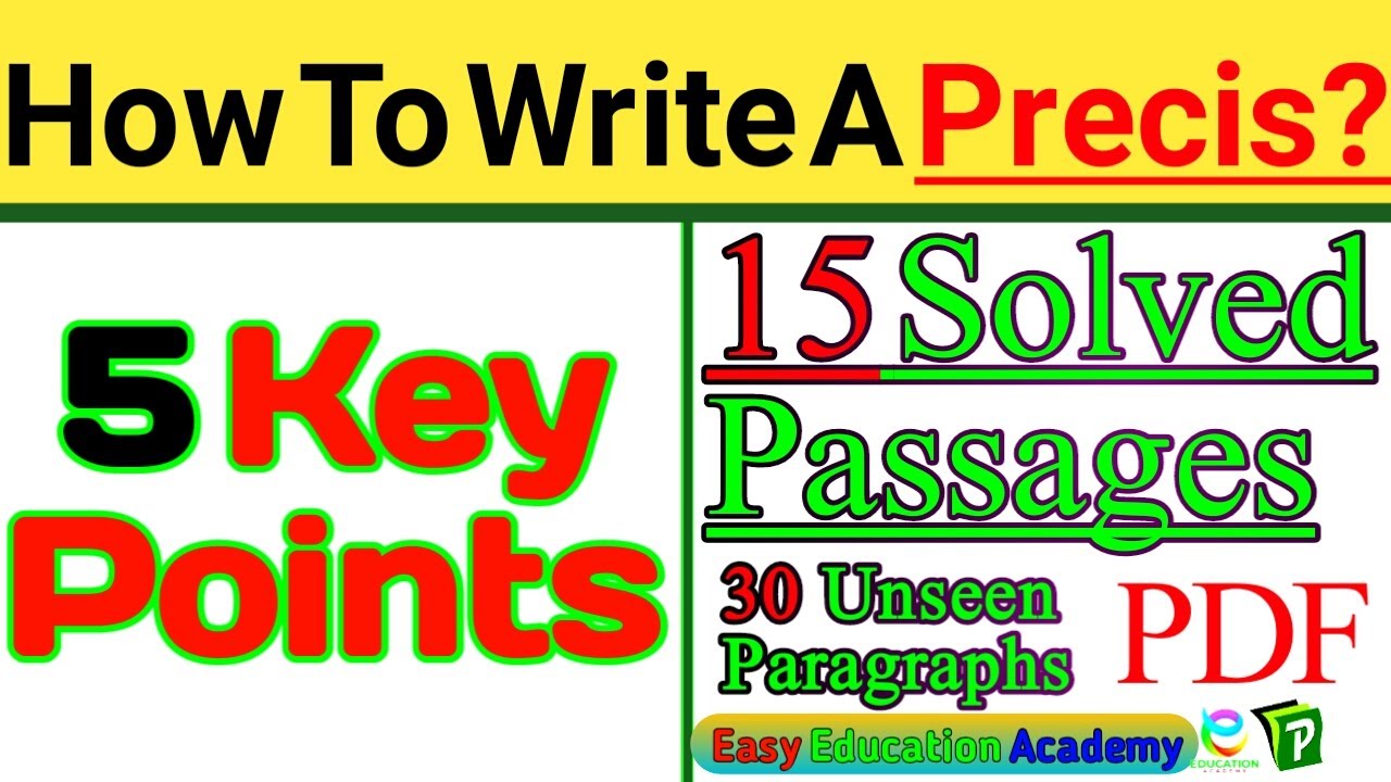 How To Write A Precis Solved Pr cis Writing Examples English Test how-to-write-a-precis-solved-pr-cis-writing-examples-english-test