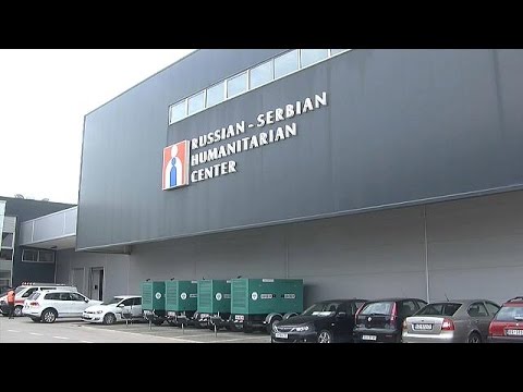 Sırbistan'daki Rus yardım merkezi tartışma yarattı
