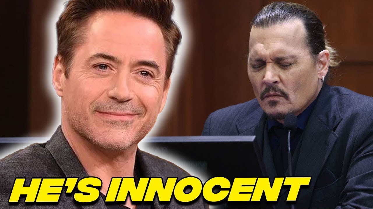 Robert Downey Jr. Saves Johnny Depp Against Amber Heard In Court! - YouTube