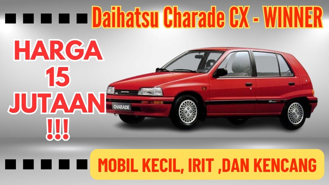Ulasan Singkat Daihatsu Charade CX / Winner (1988 - 1998) - YouTube
