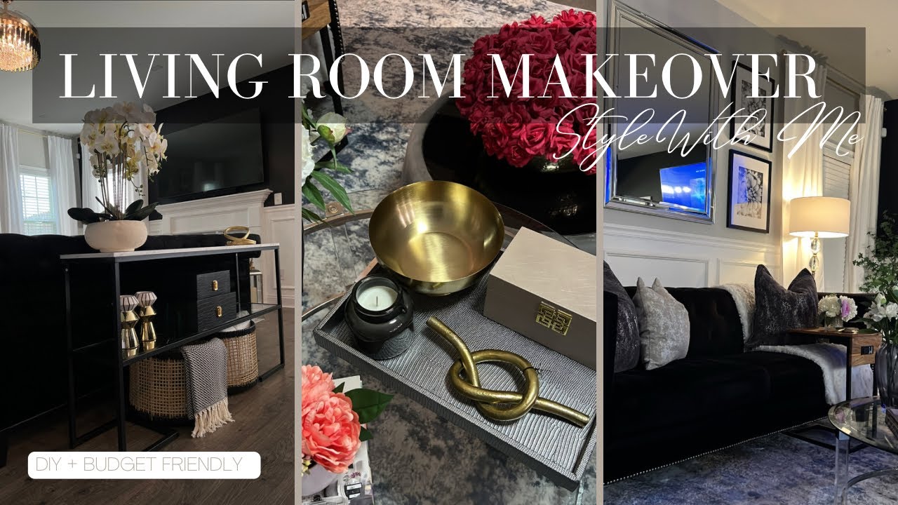 EASY STYLE MODERN MINIMALIST LIVING ROOM + HOME DECOR | BUDGET FRIENDLY ...